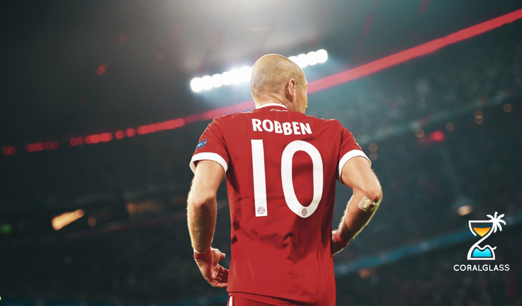 Coral Glass - Kick It with Former Dutch Winger, Arjen Robben at Amilla ...