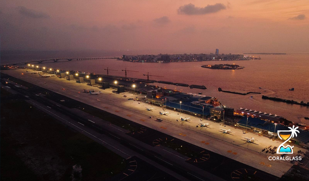 Coral Glass - Velana International Airport (VIA)’s New Runway ...