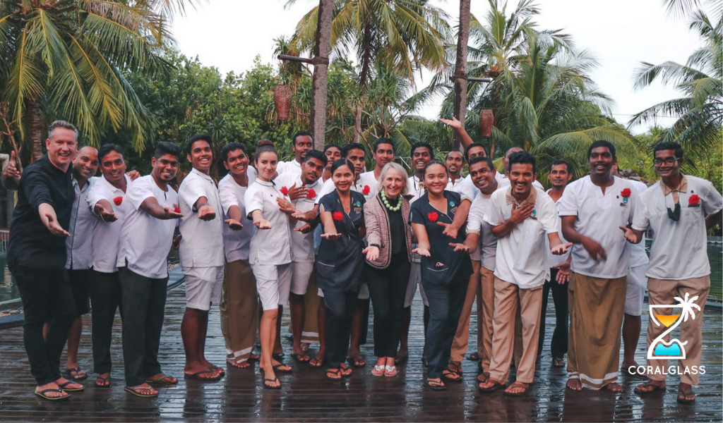 Coral Glass - Creating An Environment to Thrive In at Sun Siyam Iru Fushi