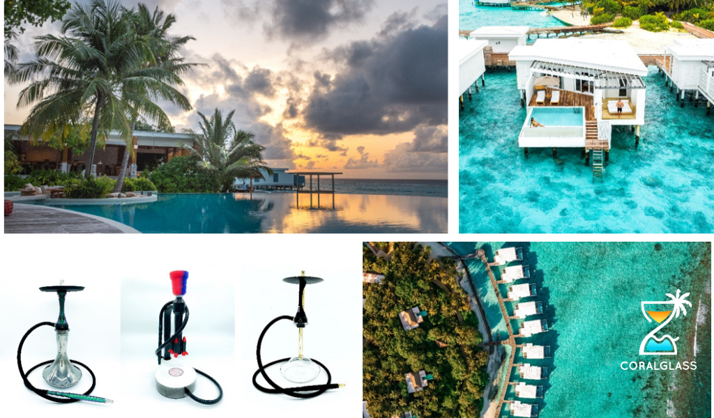 Coral Glass - Ni Air Shisha x Amilla Maldives, A Collab Taking The ...