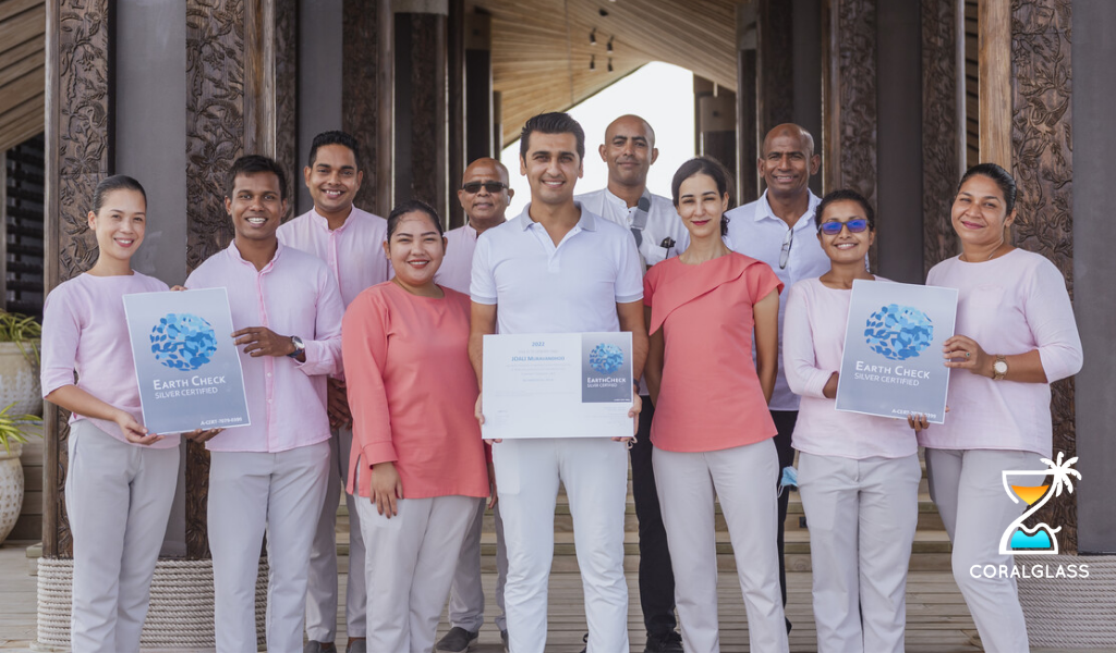Coral Glass - EarthCheck Silver Certifies JOALI Maldives!