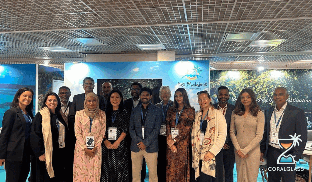 Coral Glass - Visit Maldives Leads the Way at ILTM Cannes 2024